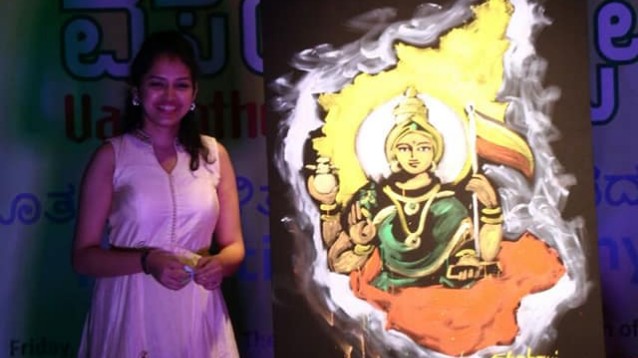 Multi Talented Artist Shabari Ganiga becomes the one and only female ...